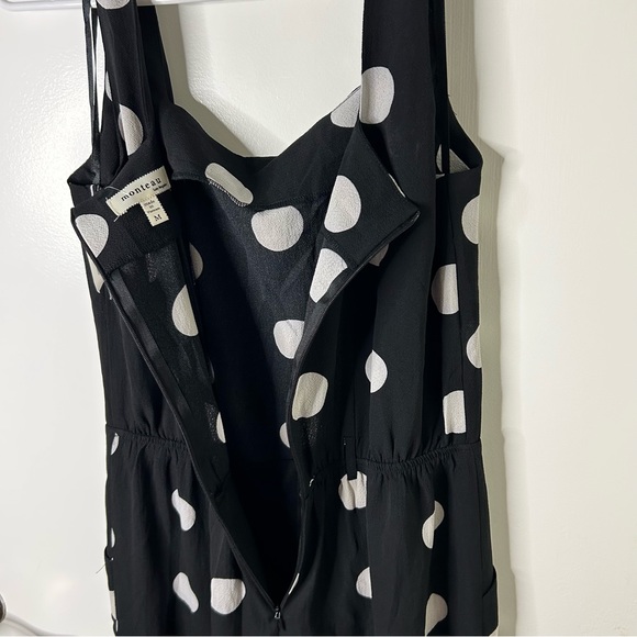 Monteau | Pants & Jumpsuits | Monteau Black And White Polka Dot ...